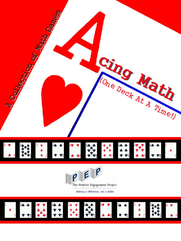 Acing Math | PDF | Playing Cards | Fraction (Mathematics)
