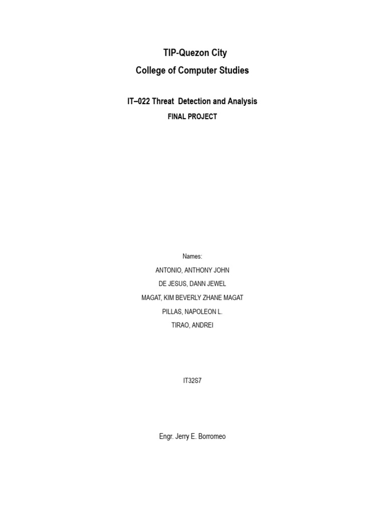 Antonio Dejesus Magat Pillas Tirao It-022 Final Project | PDF ... Antonio Dejesus Magat Pillas Tirao It-022 Final Project | PDF ...