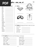 Lesson 22 Word Families - Ug, - Un | PDF | Phonics | Books