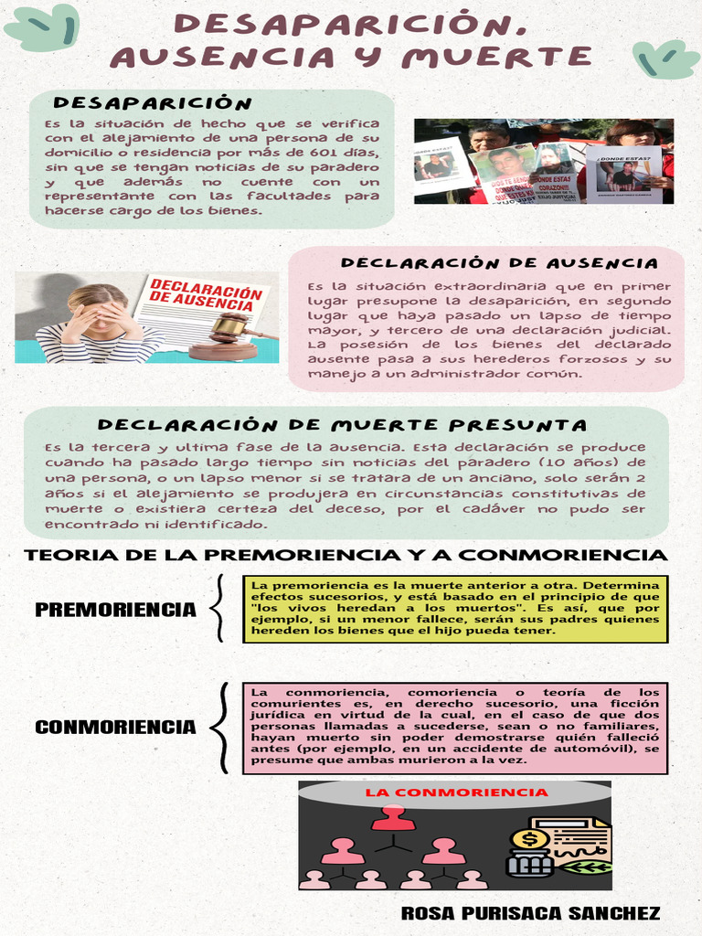 TEORIA DE LA PREMORIENCIA Y A CONMORIENCIA | PDF