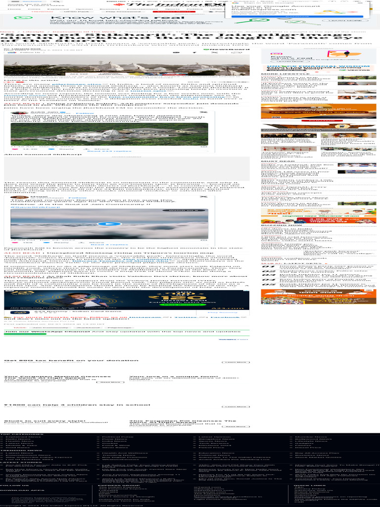 Sammed Shikharji' The Jain Pilgrimage Site in J | PDF