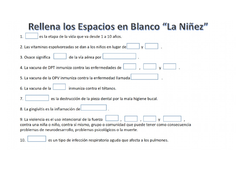La Niñez | PDF