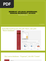 Belajar Microsoft Access 2007 | PDF
