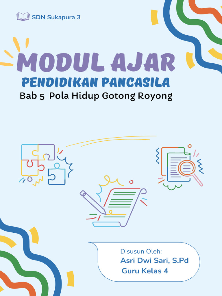 Modul Ajar PKN Kelas 4 - Asri Dwi Sari | PDF