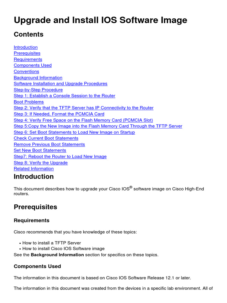 SW Upgrade Highendrouters 23233 | PDF | Booting | File Transfer Protocol