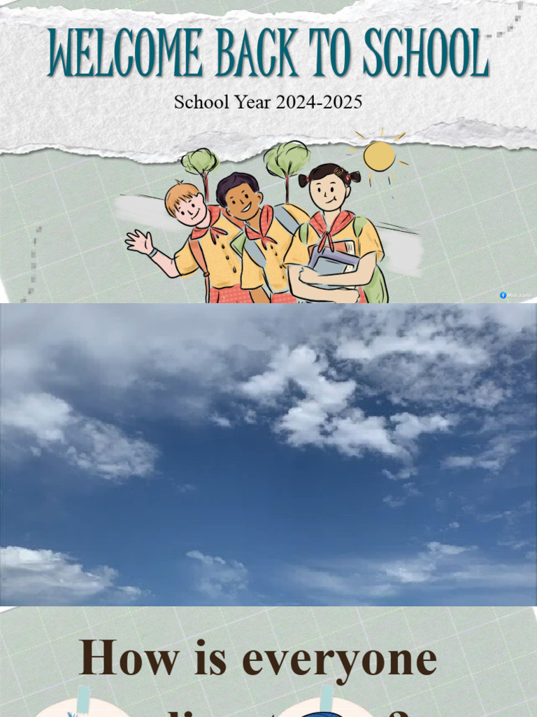 JHS SHS Back To School 2024-2025 | PDF