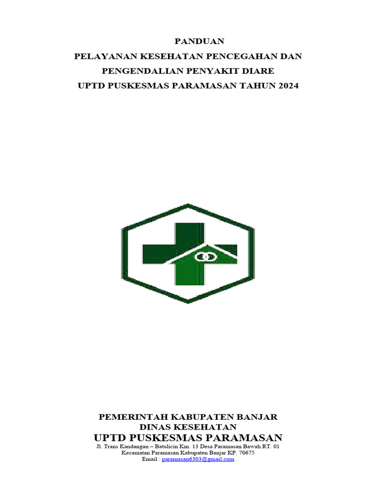 Panduan Diare - 2024 | PDF