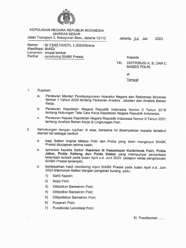 Monitoring Si Abk | PDF