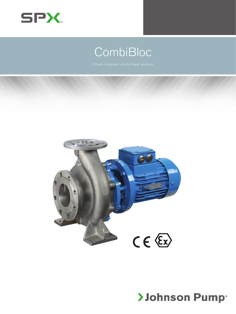 CombiBloc en - SK | PDF | Pump | Mechanical Engineering