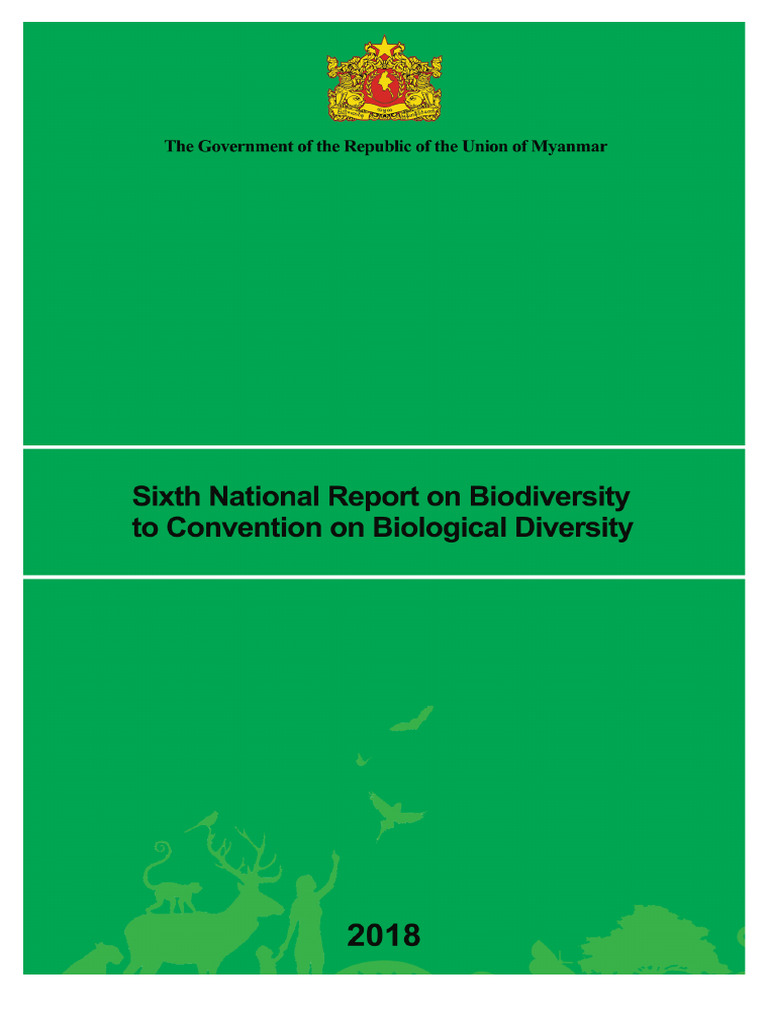 Report Sixth National Report On Biodiversity To Convention On ...