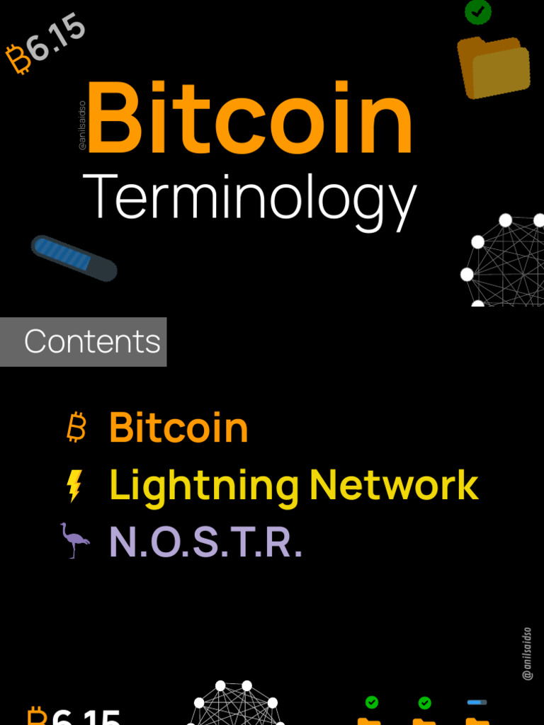 Bitcoin Terminology | PDF | Bitcoin | Computer Network