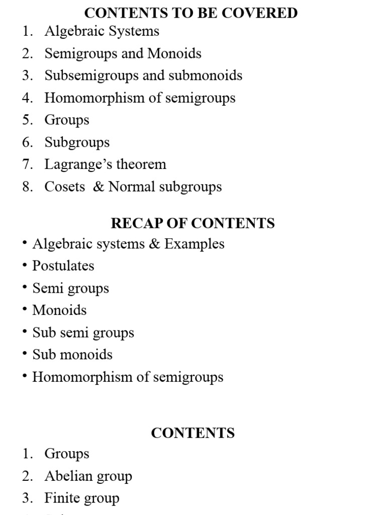 Understanding Algebraic Structures: Groups | PDF | Group (Mathematics ...