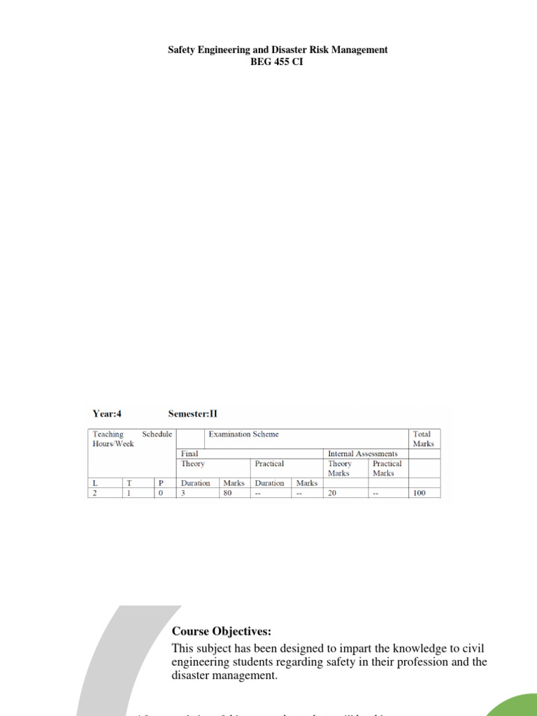 Chapter 1 (Introduction To Safety Engineering) | PDF | Hazards | Human ...
