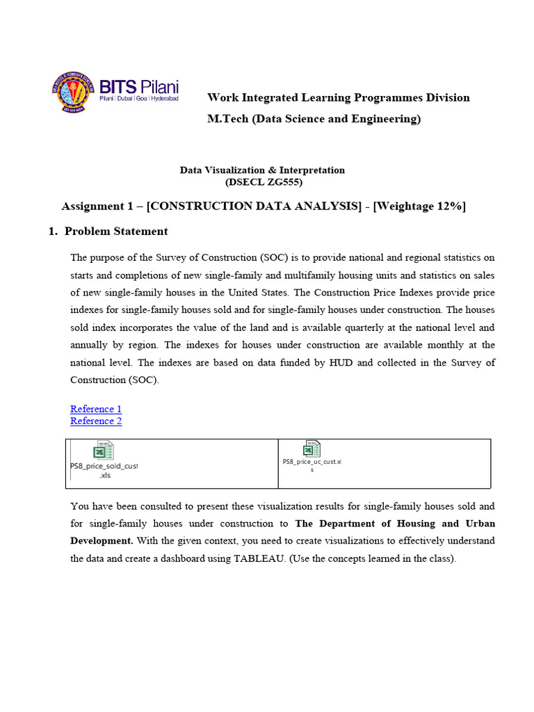 Dvi Assignment1 Construction Data Analysis-1 | PDF | Data | Information Technology Management