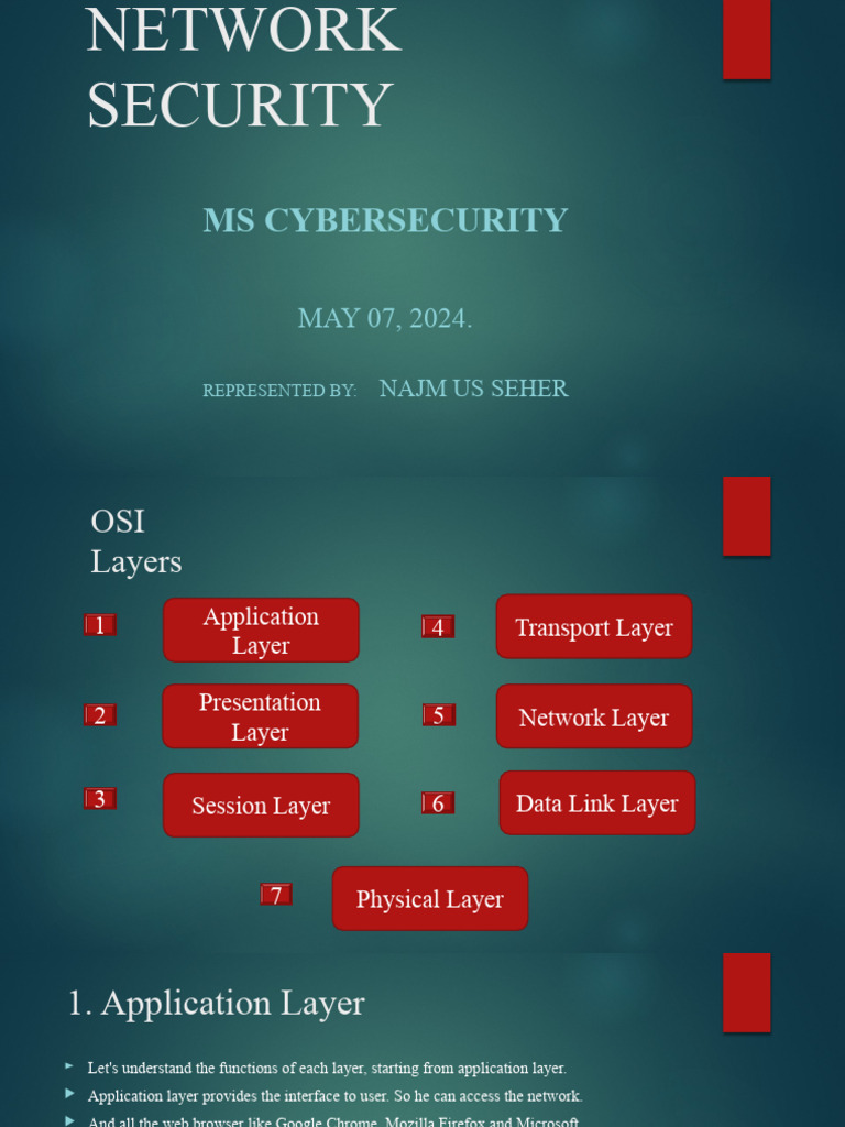 Layers | PDF | Port (Computer Networking) | Osi Model