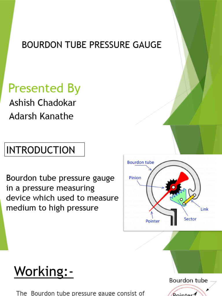 I and C bourdon tube | PDF