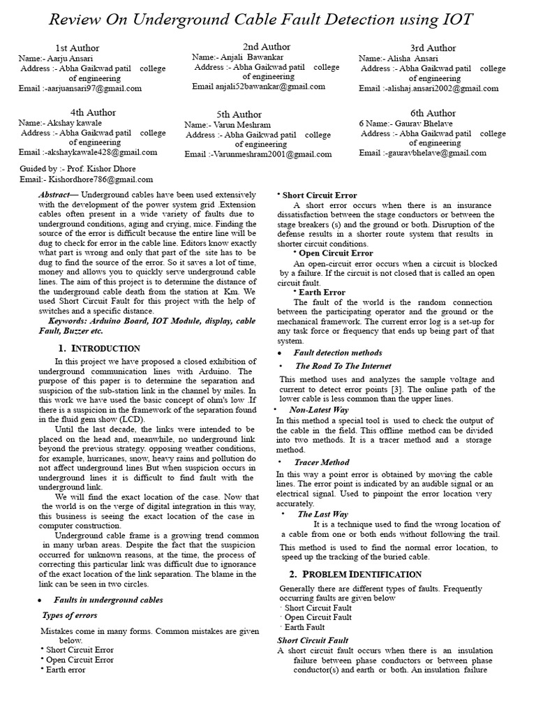 PAPER 1 (3) | PDF | Relay | Transformer