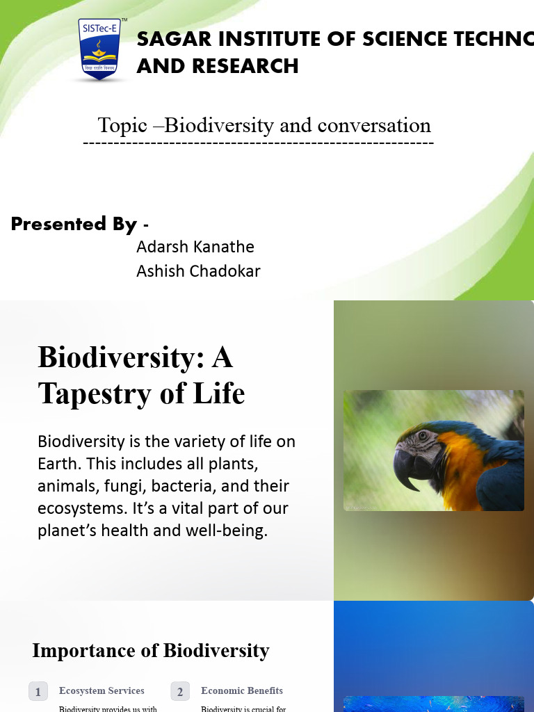 Biodiversity and conservation.ppt | Download Free PDF | Conservation ...
