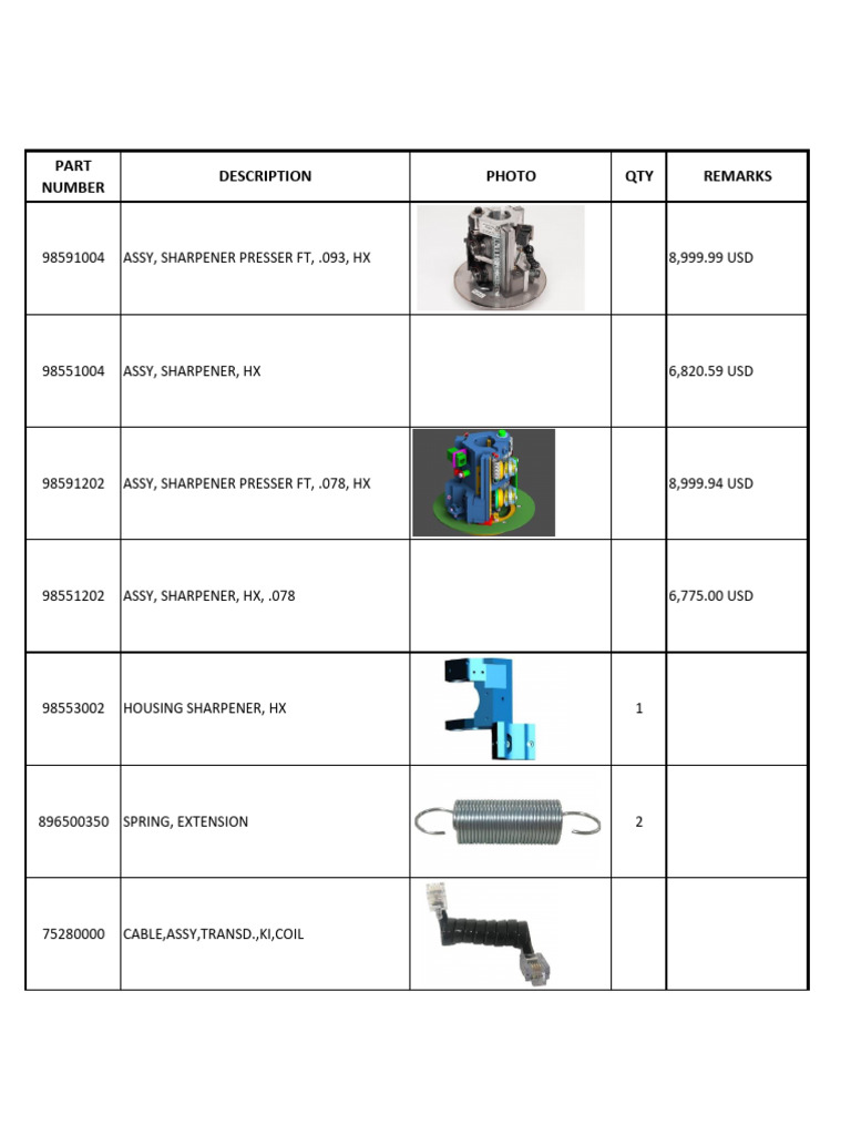 Paragon VX, HX Part List | PDF | Belt (Mechanical) | Grinding (Abrasive ...