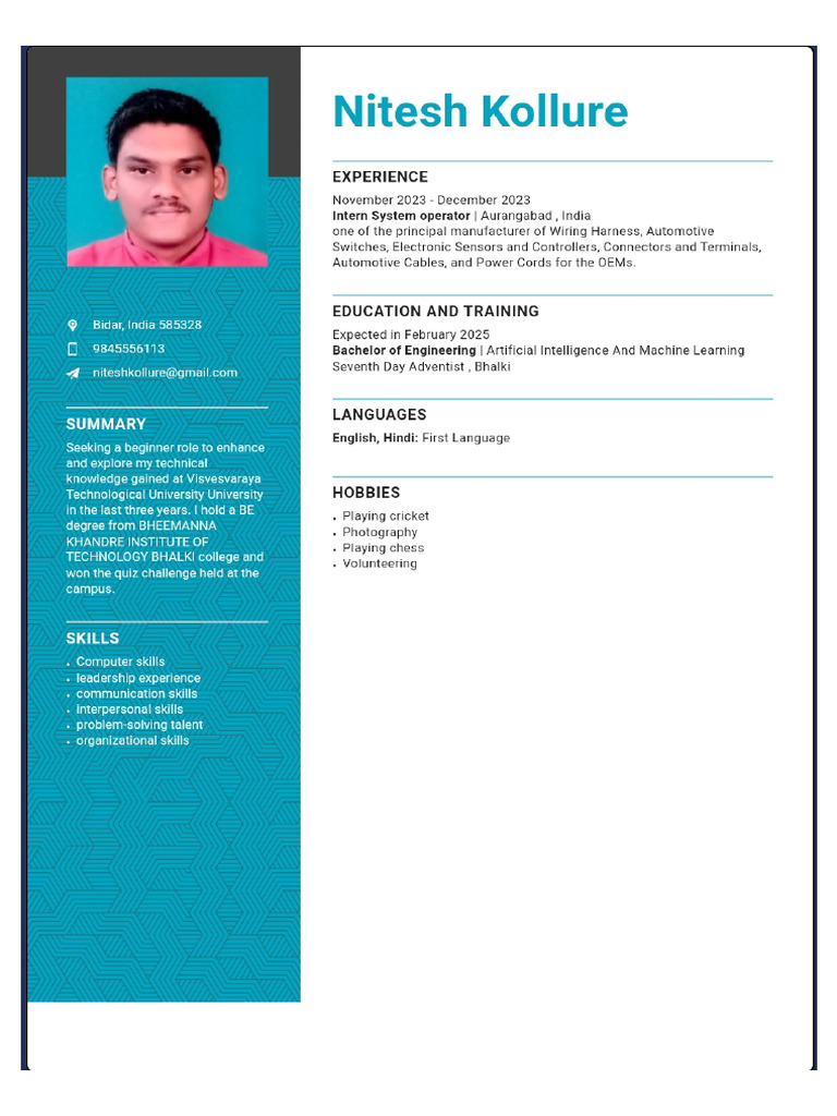 Nitesh Resume | PDF