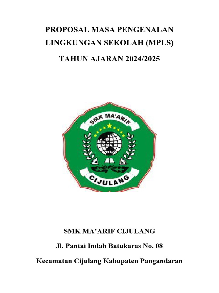 Proposal MPLS SMK 2024 | PDF