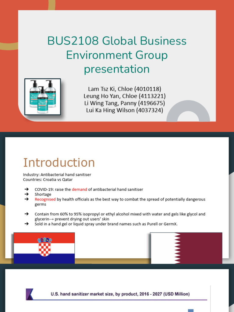 BUS2108 Global Business Environment Group Presentation | PDF | Cost Of Living | Taxes