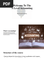 New A-Levels Accounting 9706 2024-25 | PDF | Management Accounting ...