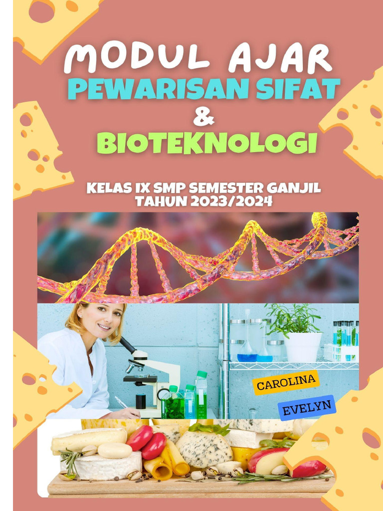 Modul Ajar PEWARISAN SIFAT DAN BIOTEK Kelas IX | PDF
