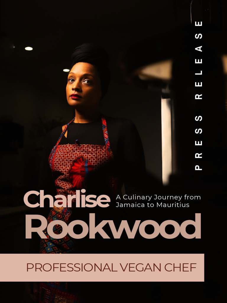 Press Release - Charlise Rookwood | PDF | Cookbooks | Chef