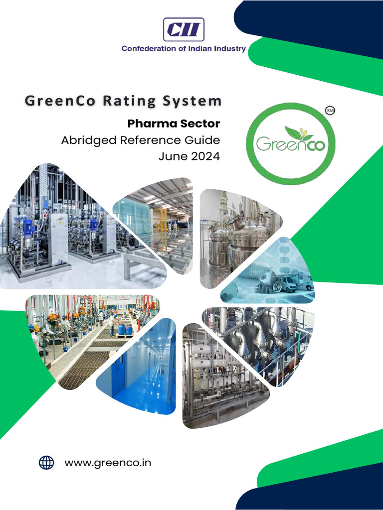 GreenCo Rating Abridged Reference Guide - Pharma Sector | PDF | Energy ...