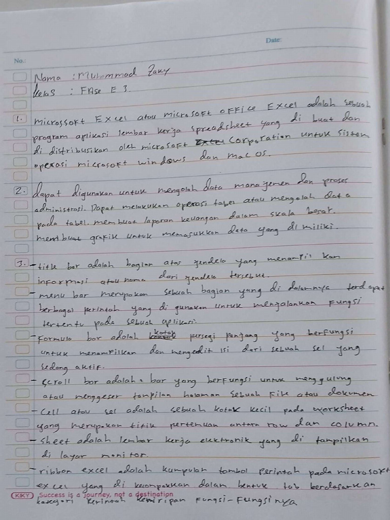 Muhammad Zaky - E3 - Tugas 1 | PDF