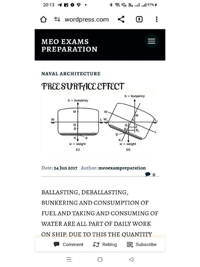 Free Surface Effect | PDF