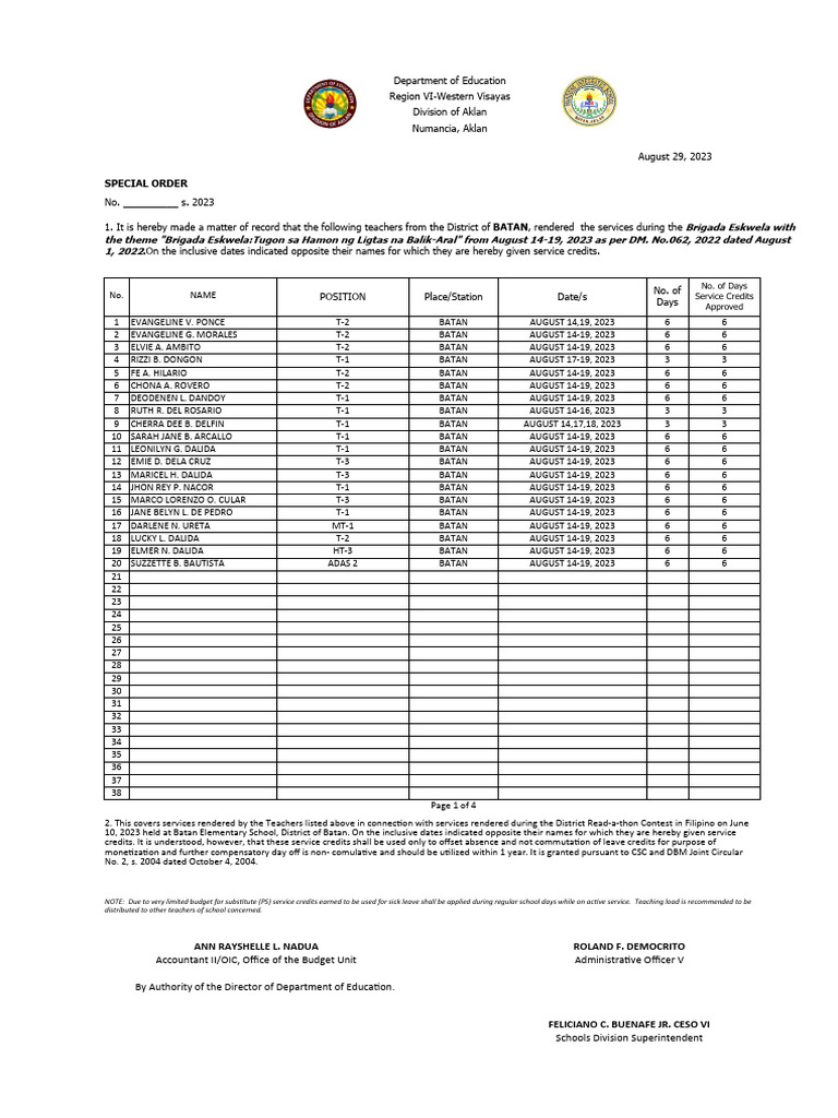 Mandong Is - Brigada 2023 | PDF | Philippines