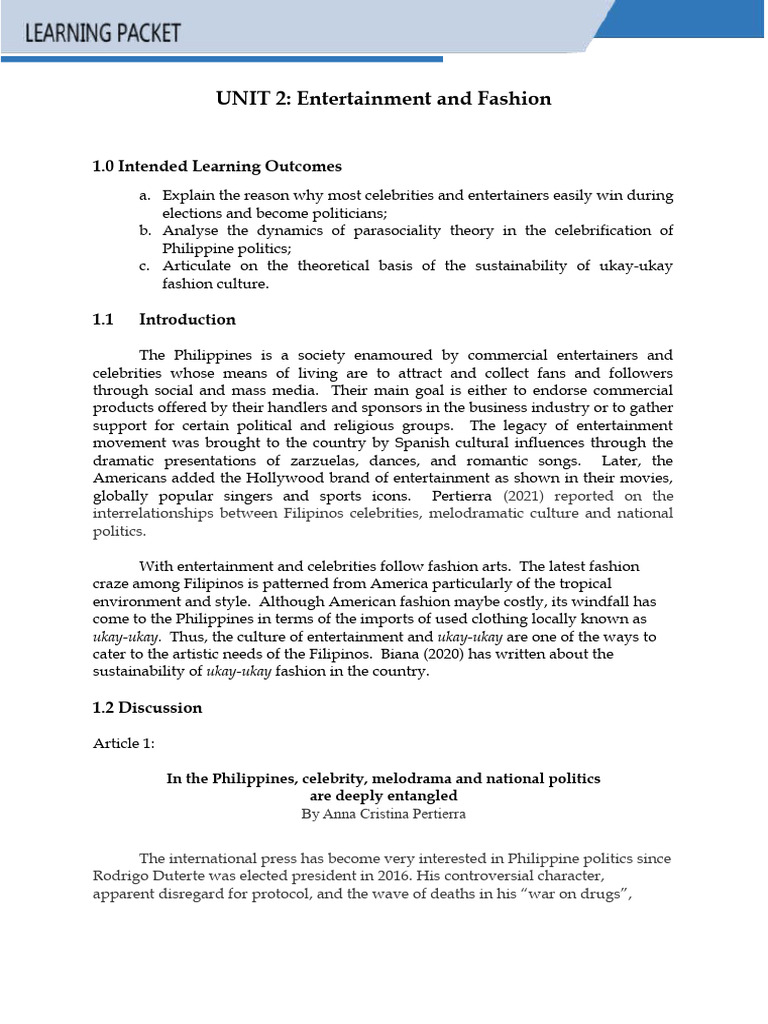 PPC Module3 2022 Version22 | PDF | Fashion | Sustainability