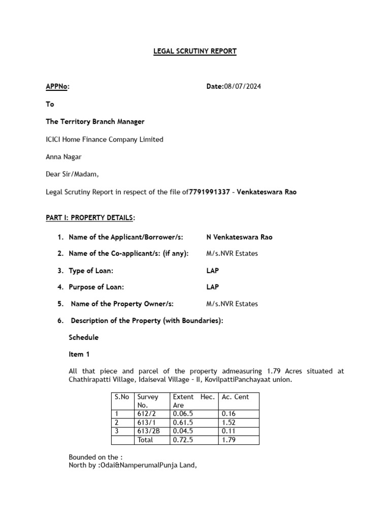 Lsr In Venkateswara Rao Pdf Mortgage Law Deed