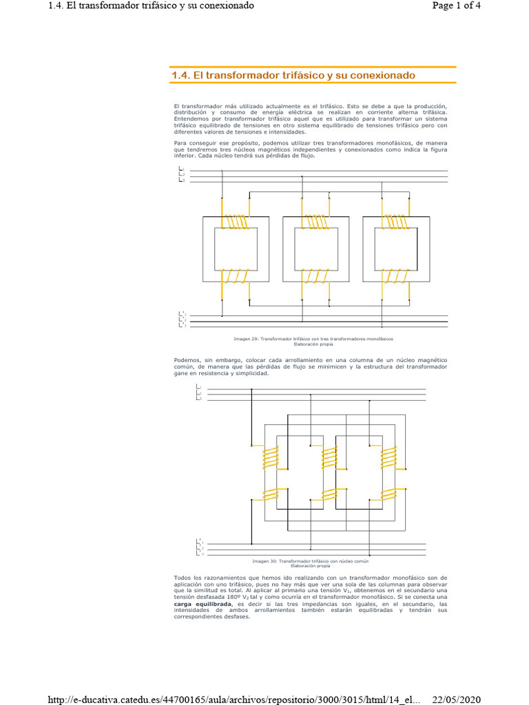 Trafo Trifasico | PDF | Transformador | Corriente eléctrica Trafo Trifasico | PDF | Transformador | Corriente eléctrica