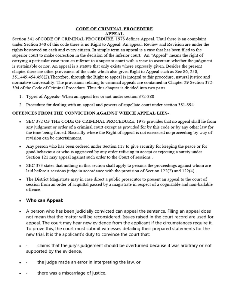 Code of Criminal Procedure | PDF | Criminal Procedure In South Africa ...