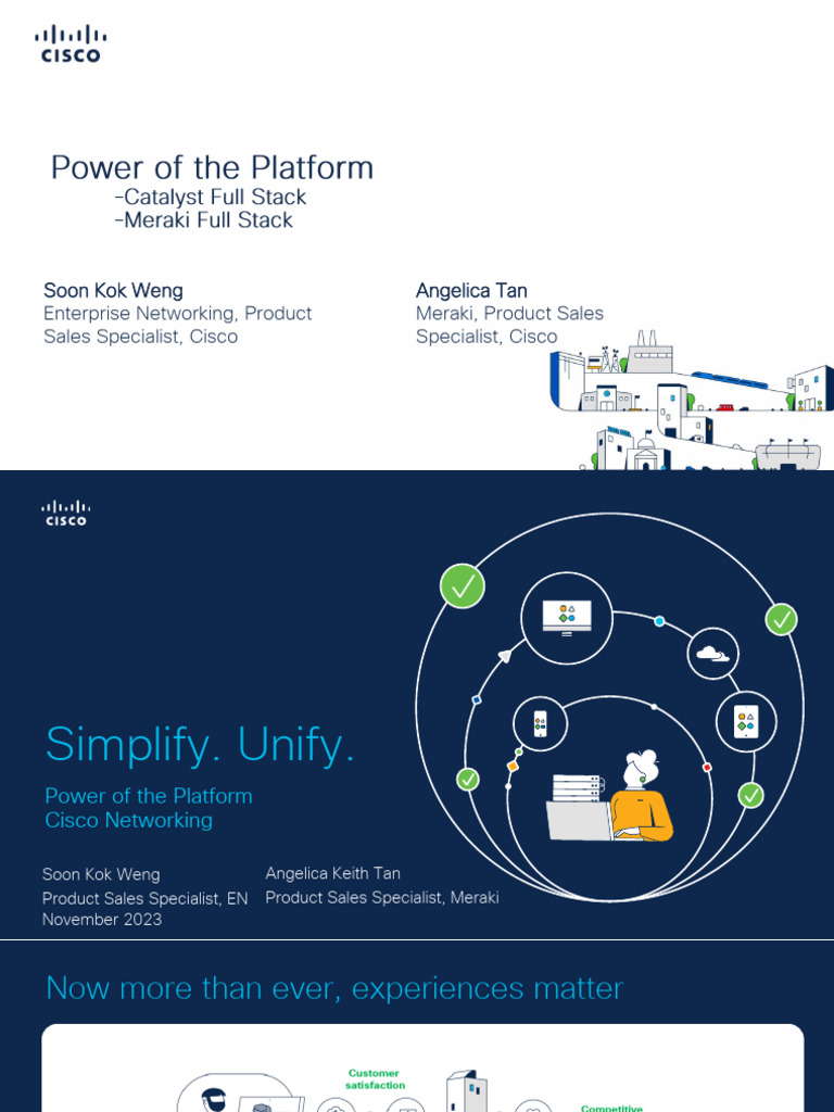 Enterprise Networking Power of The Platform | PDF | Internet Of Things | Computer Network
