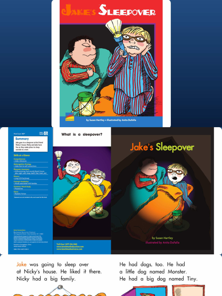 JAKEs SLEEPOVER | PDF