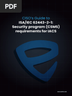 Isa Iec 62443 Standard | PDF | Scada | Computer Security
