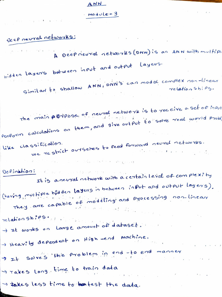 ANN Module 3 | PDF | Applied Mathematics | Mathematics
