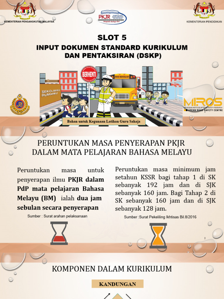SLOT 5 Input Dokumen Standard Kurikulum Sek Ren REVISED SEPT 2022 | PDF
