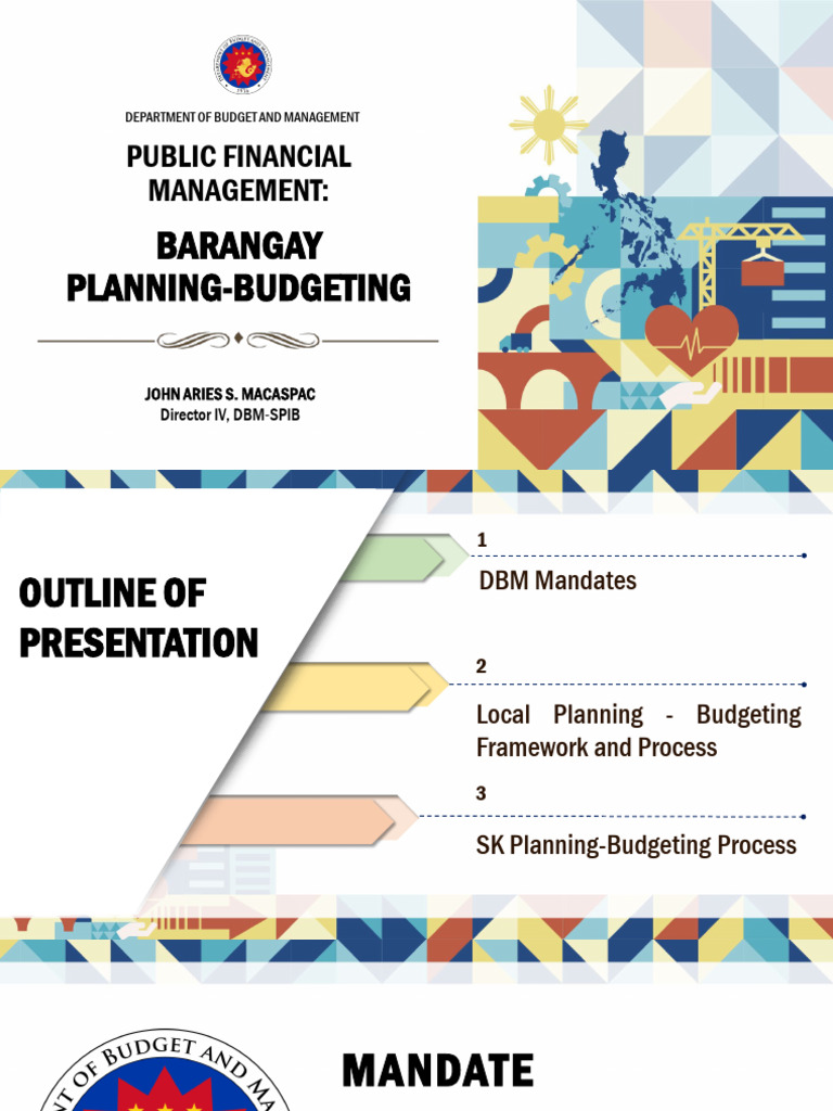 Public Financial Management:: Barangay Planning-Budgeting | PDF ...
