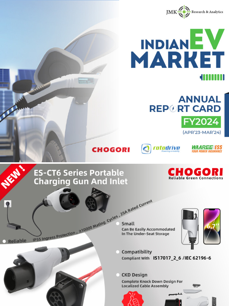 2024 06 FY24 India EV Market Report - JMK Research | PDF | Electric ...