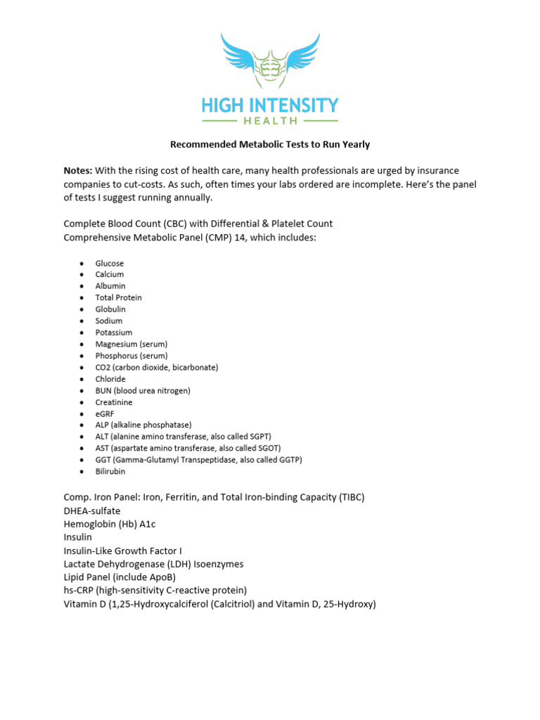 Blood Work Cheat Sheet With SARS-CoV-2 Immunity References | PDF ...