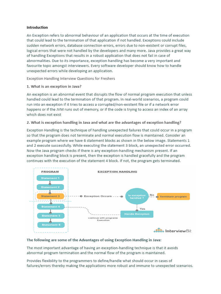 Thread and Exception Handling | PDF | Method (Computer Programming) | Class (Computer Programming)