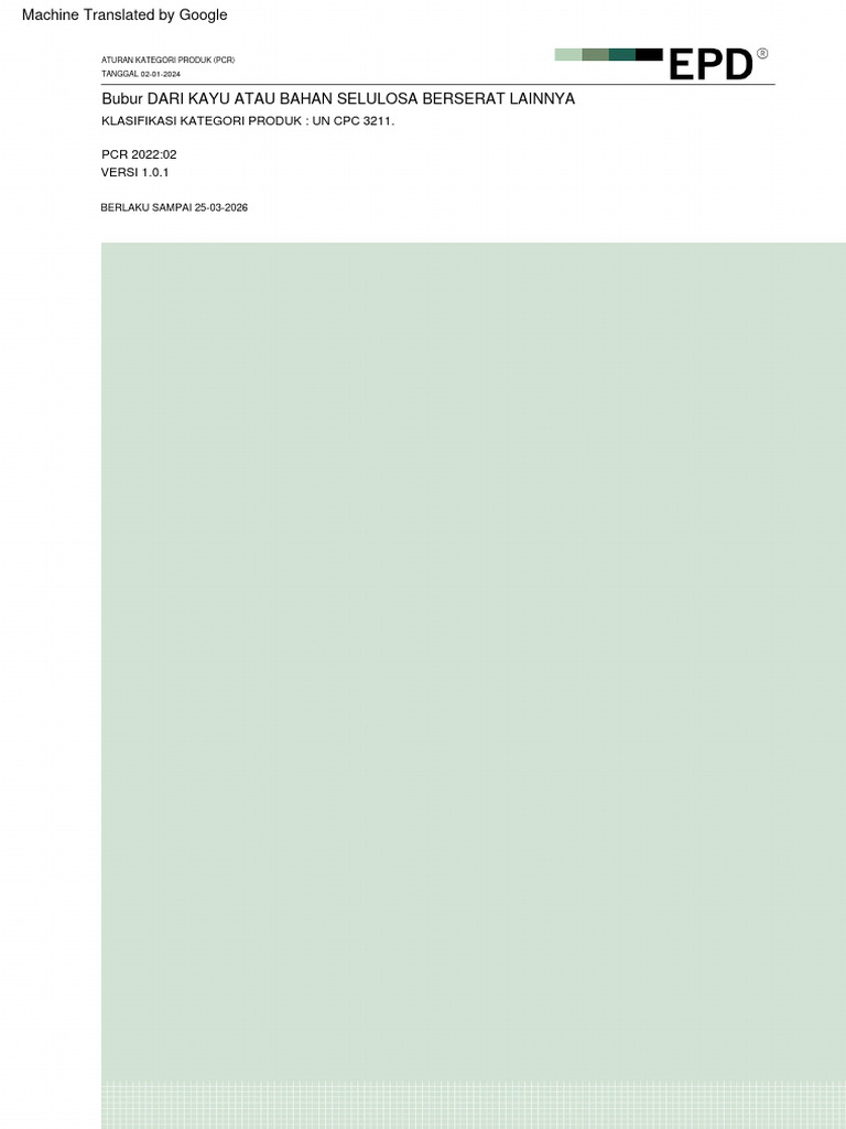 PCR 202202 Pulps of Wood or Other Fibrous Material | PDF | Bisnis ...