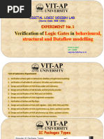 Verilog Code For D Flip-Flop - All Modeling Styles | PDF | Logic Gate ...