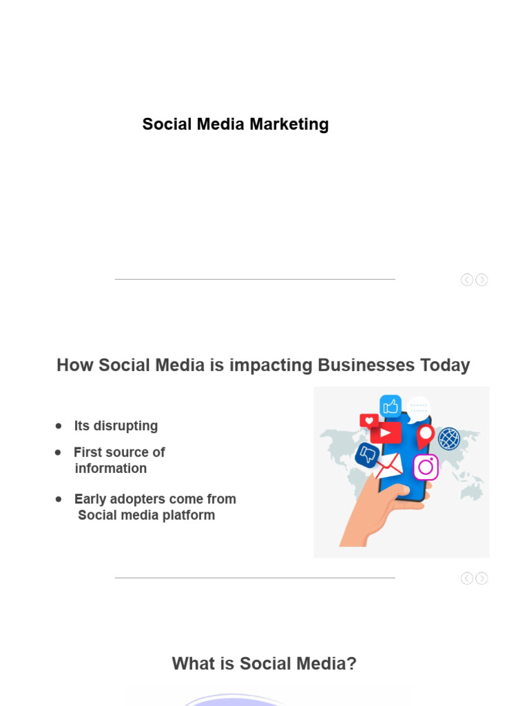 Social Media Overview and FB | PDF | Social Media | Popular Culture ...