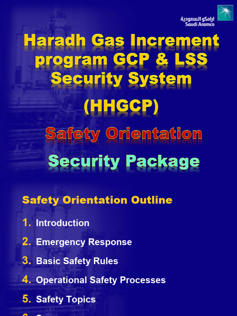 01- ARAMCO -HHGCP- Contractor Safety Orientation | Download Free PDF ...